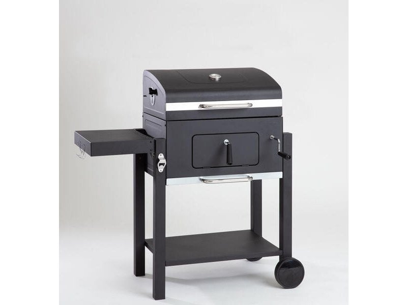 Barbecue charbon de bois NATERIAL Centaurus beta 107 x 68 x 108 cm, noir
