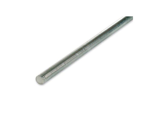 Tige Filetée Inox Zingué, L.1000 X Diam.10 Mm, Suki