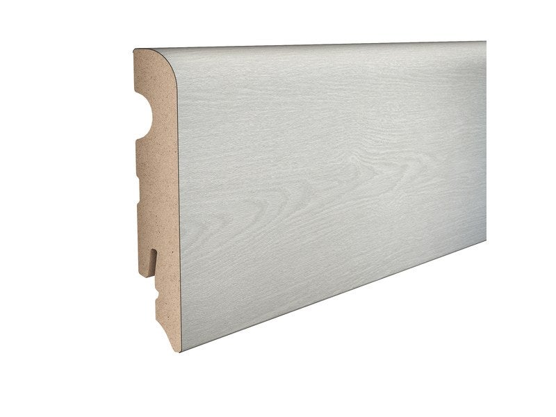 Plinthe à clipser ou à coller en MDF, ARTENS, H.7.8 L.2.4 m x l.240 cm ...