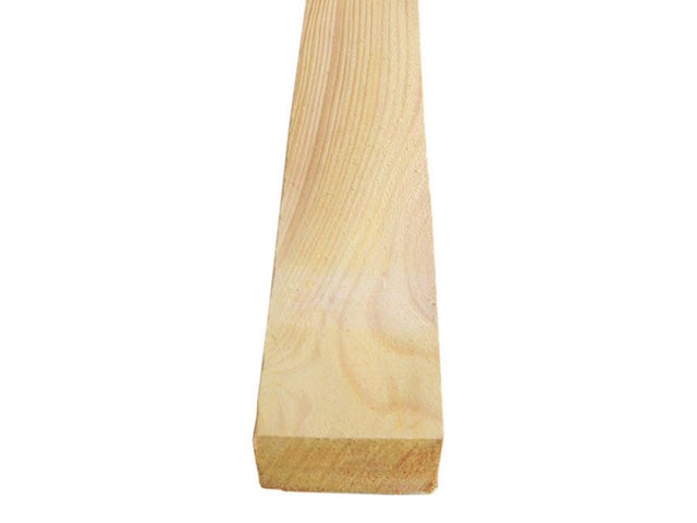 Chevron 1/2 sapin de pays traite bois brut 300 x 38 Ep. 63 mm