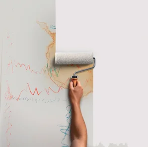 Peinture mur, plafond blanc mat V33 Rénovation 2.5L