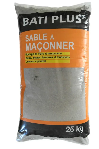 sable à batir bati plus 25kg